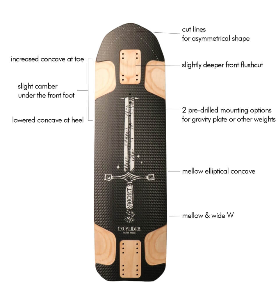 Excalibur - Bumpy Hales Pro - ROCKET Longboards